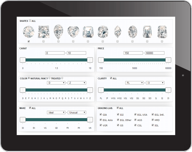 Inova diamonds - services for the diamond and jewelry industry.
